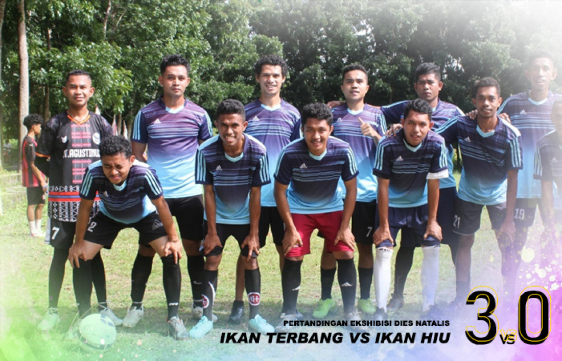 Ikan Terbang FC Takluk dari Ikan Hiu FC dalam PERTANDINGAN EKSHIBISI ...